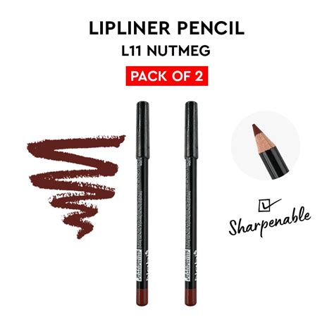 Ebo Liplinerpencil L11 Nutmeg 2 Pack