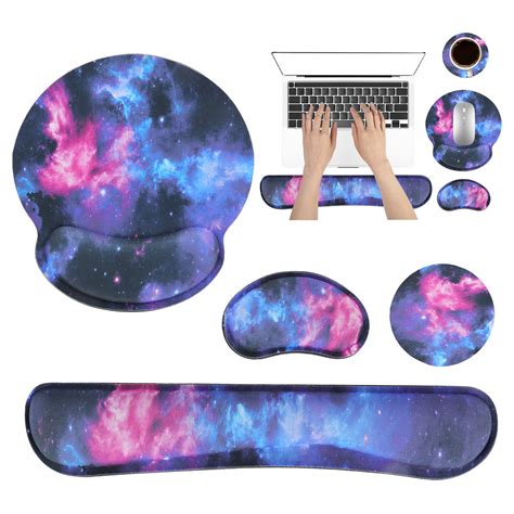 Small Rubber Mat For Laptop Arm Rest Desk Edge Wrist Pad Keyboard Wrist Pads For Laptop Keyboard