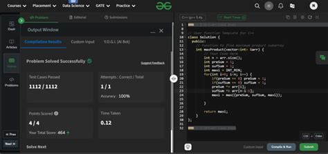 Gfg160 Geekstreak Nandini Kumari