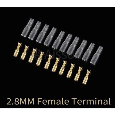 Jual Skun Female Transparan Konektor Terminal Insulator Gepeng Kondom Shopee Indonesia