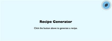 Github Tp Datarecipe Picker Html Webpage To Display Random Recipe