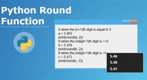 Python Round Function Precision Handling In Numeric Operations