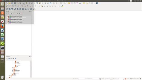 Qgis 214 Ubuntu 1604 Project Properties Menu Missing Geographic