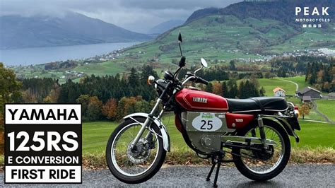 First Ride: Yamaha RS125 Electric Conversion 4K - YouTube