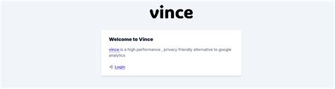 self hosting vince open source web analytics foss engineer