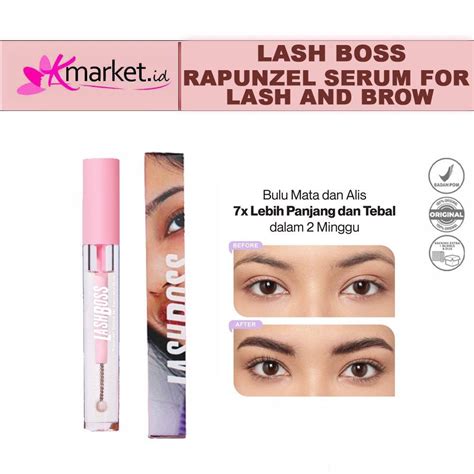 Lashboss Rapunzel Eyelash And Eyebrow Growth Serum For Eyelash And Brow