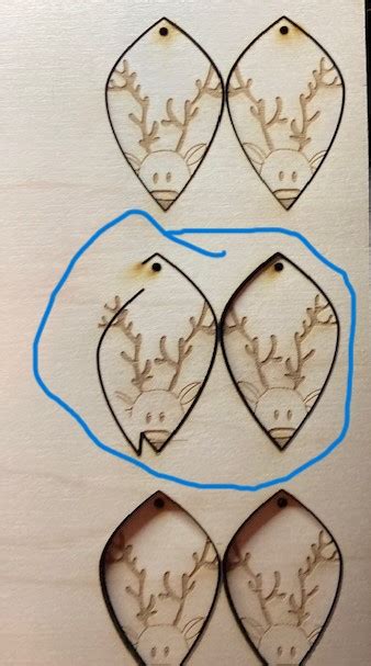 Laser Is Cutting Through Design And Off Center Lightburn Software Questions Lightburn