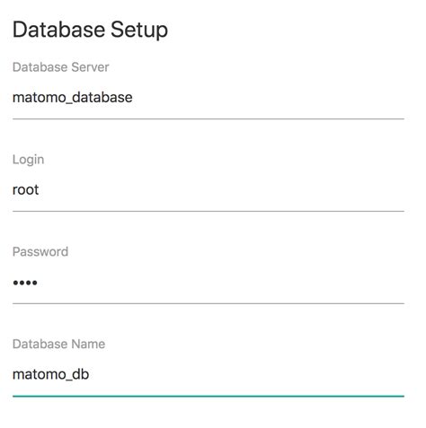 a docker compose to try out matomo l