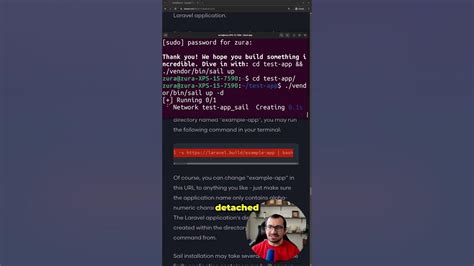 Create New Laravel Project Using Sail Laravel Thecodeholic Youtube