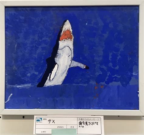 Web美術館 「サメ」 どこでもアート 芸術による教育の会 会員サイト