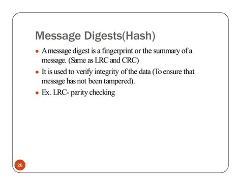 Meessage Authentication And Hash Functionspptx