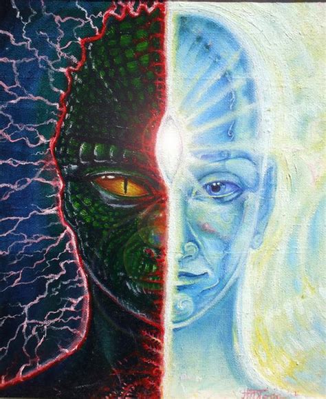 Duality By Thothflashpan On Deviantart Spiritual Art Alien Art
