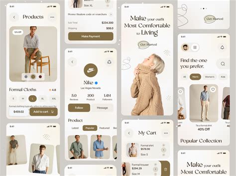 E Commerce Mobile App Clothing Store App Figma Insightlancer App Ui Design Ui Ux App Artofit