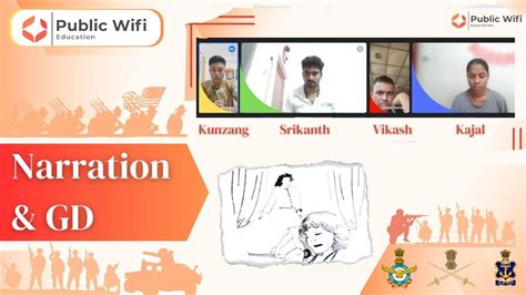 Narration And Gd Ppdt 16 Ssb Officers Arena Public Wifi Education Youtube