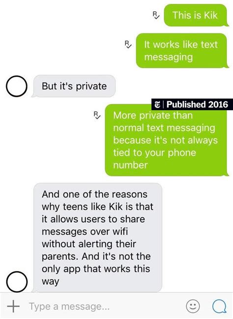 Wildly Popular App Kik Offers Teenagers And Predators Anonymity The New York Times