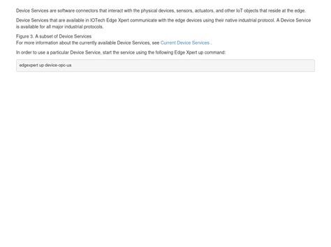 Device Services Reference Architecture For Dell Manufacturing Edge