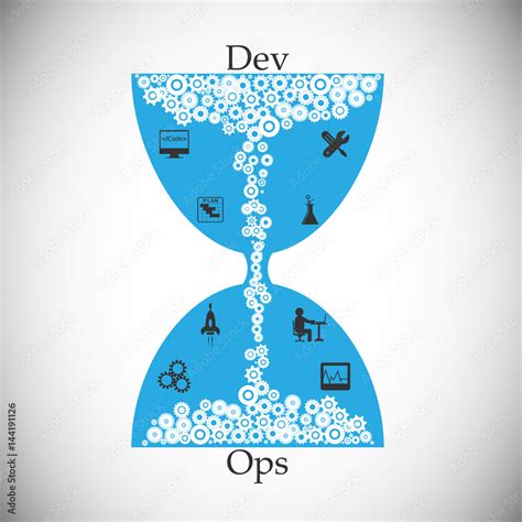 Concept Of Devops Illustrates Software Delivery Automation Through Collaboration And
