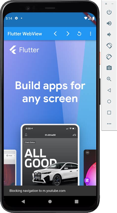 Adding WebView To Your Flutter App Google Codelabs