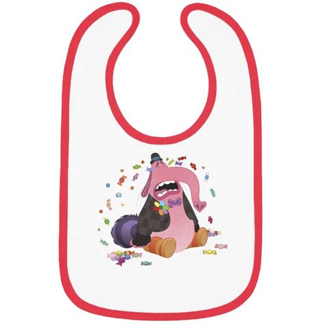 Disney Pixar Inside Out Bing Bong Crying Candy Portrait Bibs Id