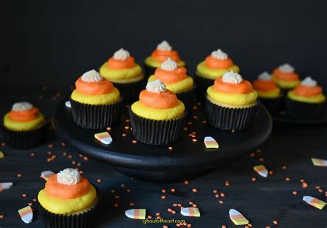 Candy Corn Cupcakes Ghoul At Heart Candy Corn Cupcakes Ghoul At Heart