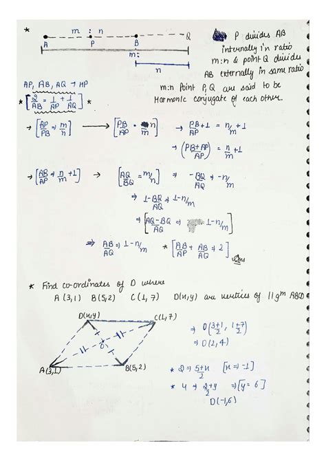 Solution Straight Lines Mathematics Kota Handwritten Notes For Class 11th 12th And Jee