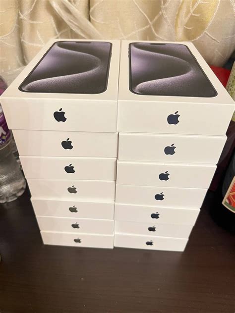 原封iphone 15 Pro Max 大機 原色256gb 手提電話 手機 Iphone Iphone 15 Series