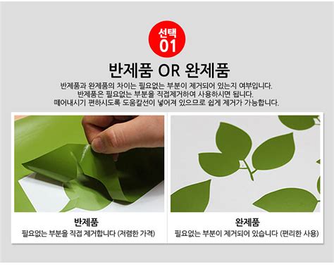 Designbay 숲의노래자작나무3그루 반제품a타입 그래픽스티커 핫트랙스