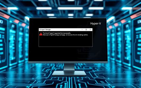 Troubleshooting Hyper V Manager Operation Errors