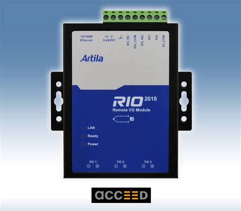 Modbus TCP Module For 3 Temperature Sensors Acceed GmbH PRLog