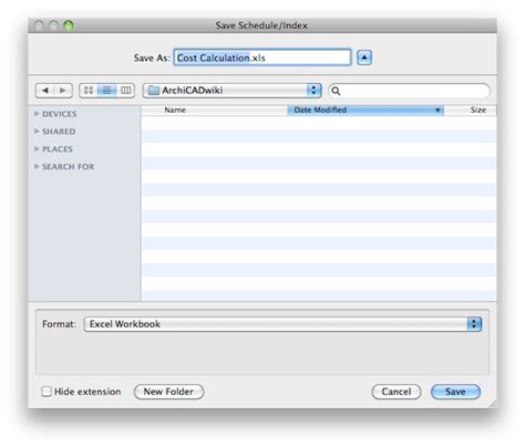 Cost Calculation Using Interactive Schedules Graphisoft Community