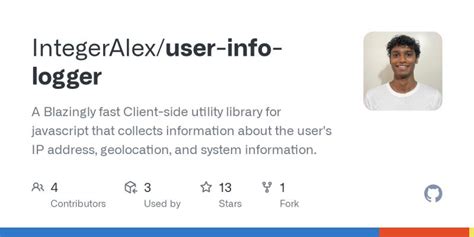 Akshat Kotpalliwar On Linkedin Github Integeralexuser Info Logger A Blazingly Fast Client Side