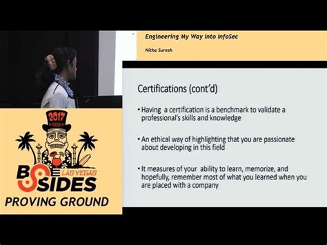 security bsides talk engineering my way into infosec from bsideslv