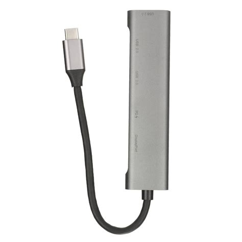 Concentrador Usb Concentrador Usb C Adaptador Usb Cto Dp Estación De Acoplamiento Usb Salida