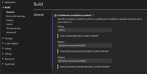 c how to set aspnetcore environment to be considered for publishing an asp core