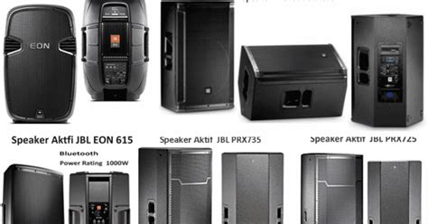 Merk Speaker Aktif Terbagus Dunia Di Tahun Harga Speaker Dan Sound System