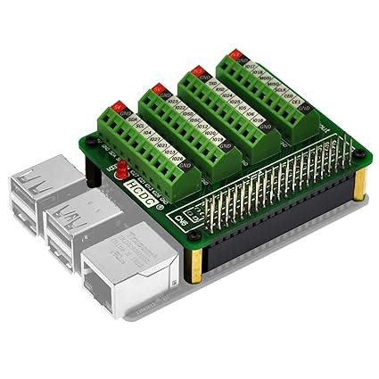 Amazon RPi GPIO Terminal Block Breakout Board HAT For Raspberry Pi Electronics