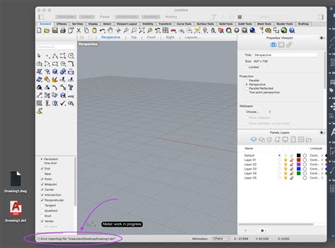 Rhino 8 Wip On Mac Import Dxf Error Mac Mcneel Forum