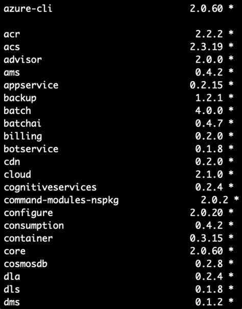 Update Azure Cli Its Full Of Stars