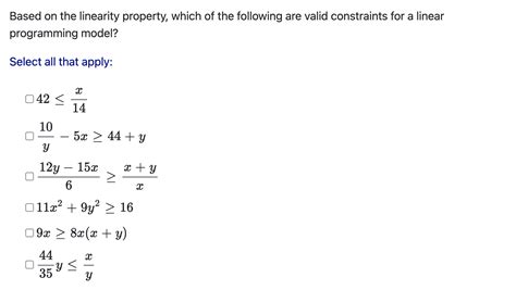 Solved Based On The Linearity Property Which Of The Chegg Com