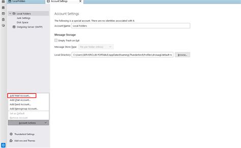 Email Configuration For Thunderbird Knowledgebase Srilanka Hosting