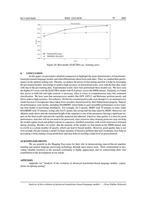 Analysis Of The Evolution Of Advanced Transformer Based Language Models