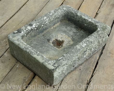 Antique Rectangular Stone Sink New England Garden Company Stone Sink Sink Limestone Sink