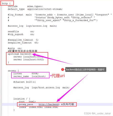 Nginx反向代理，转发到多态服务器，实现负载均衡访问nginx接口转发到其他负载均衡器 Csdn博客