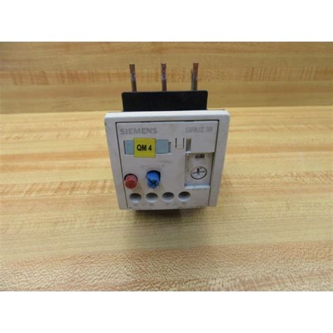 Siemans 3ua5 3uw1 Overload Relay 3ua53uw1 Used Mara Industrial