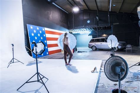 Behind The Scenes 4th July Hot Day Studio Shoot Top Fashion
