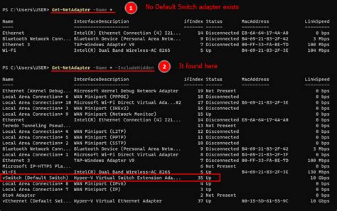 Windows 11 Hyperv Vswitch Default Switch Adapter Not Showing In Control Panel Super User