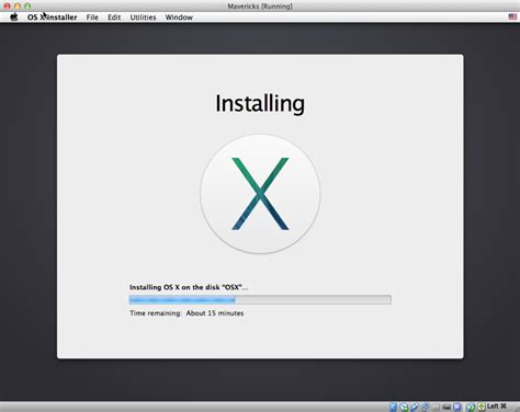 Creating A Mavericks Osx Vm On An Osx Host