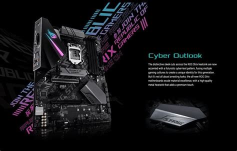 Phandco Pc Depot Asus Intel H370 Motherboard Mainboard Rog Strix H370