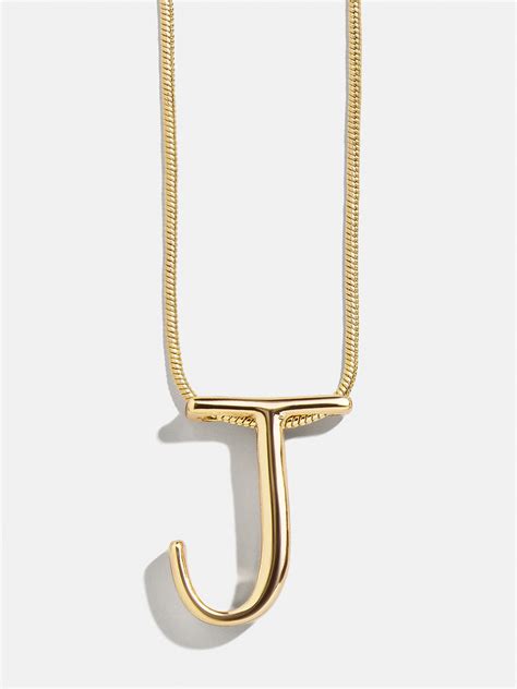 Classic Script Initial Necklace Classic Script Script Initial Necklace Baublebar