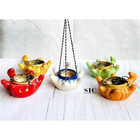 Wall Hanging Planters At ₹ 125piece Ceramics Indore Hanging Pots In